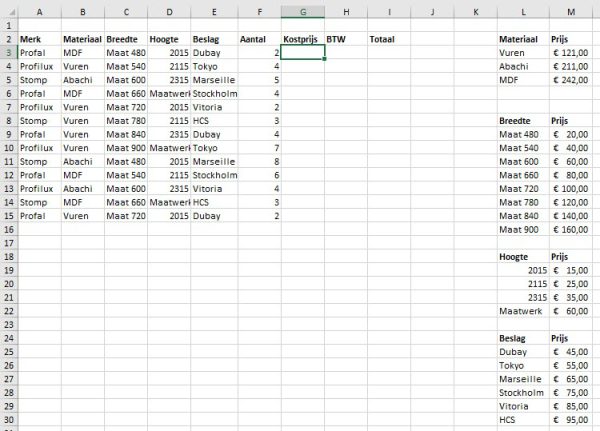 Excel Tip! Excel tip Verticaal zoeken - CompUniversity